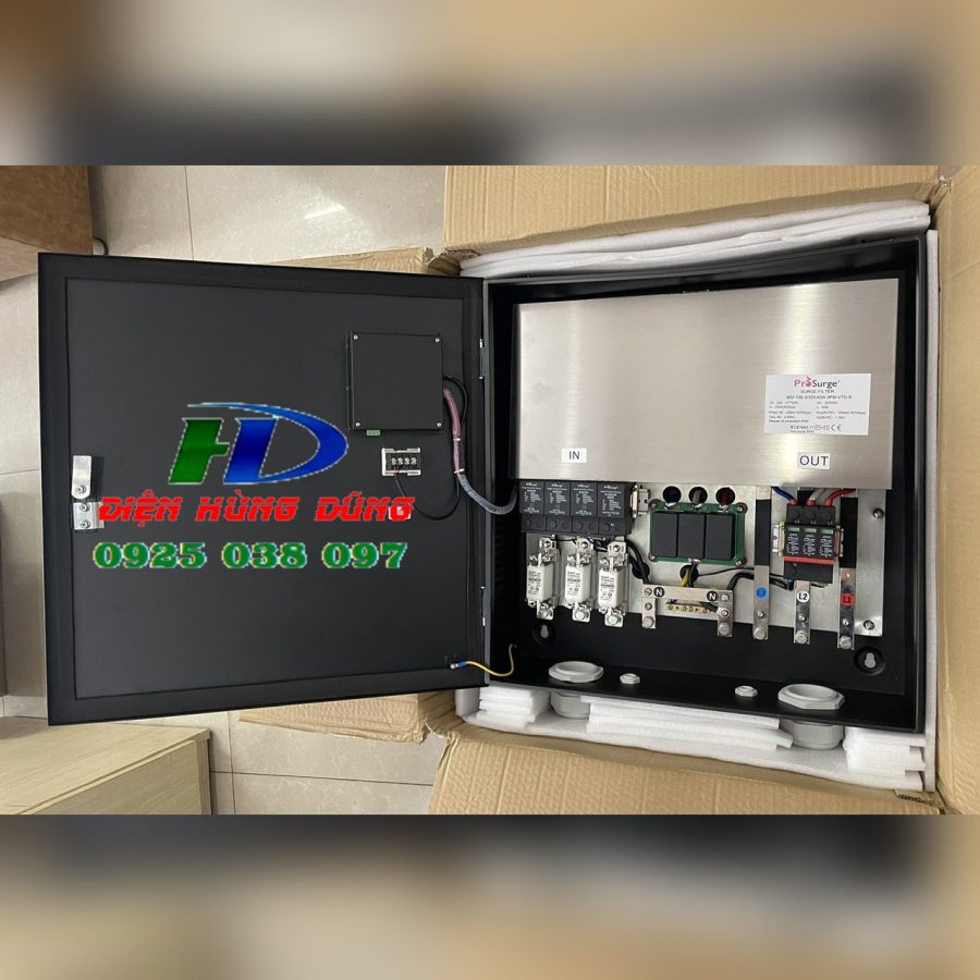 Thiết bị cắt lọc sét 3 pha - Cấu tạo và tác dụng của tủ cắt lọc sét